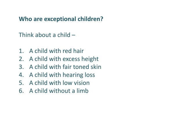 Defintion of special need children | PPTX | Special Needs Kids | Parenting