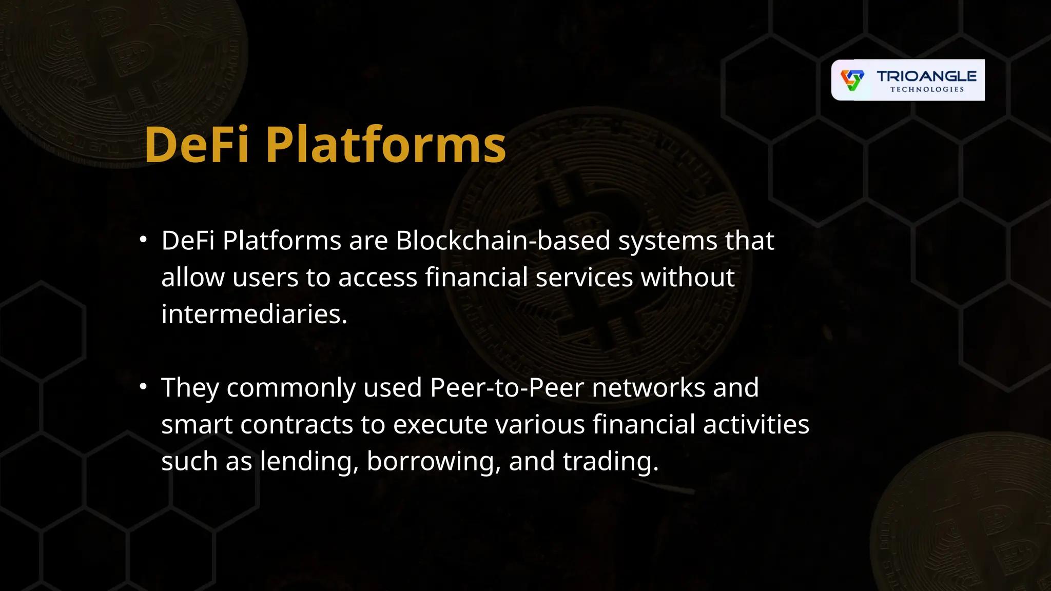 Guide on Choosing the Best DeFi Platforms for Businesses | PPTX