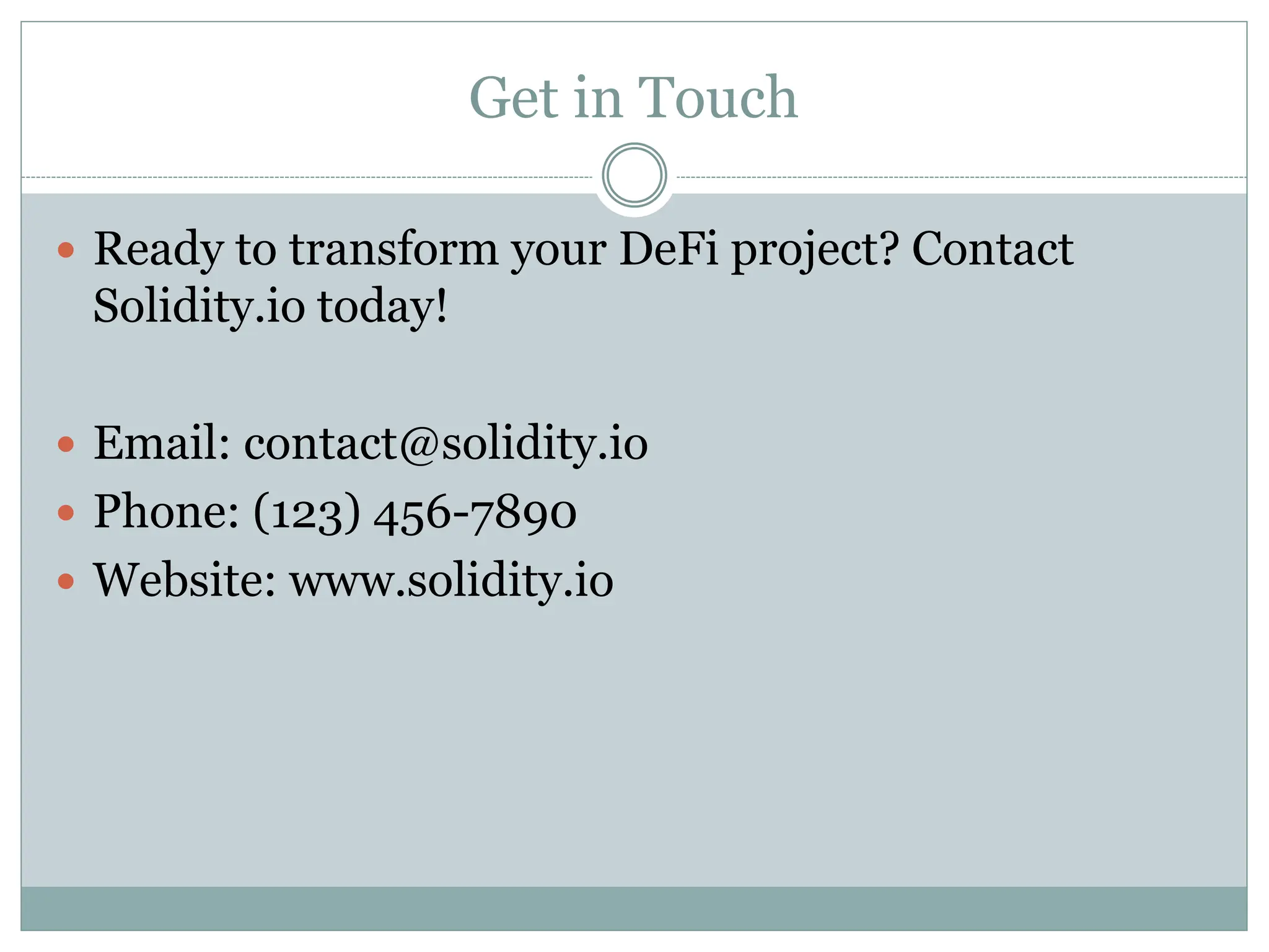 Transform Your cProject with Solidity.io