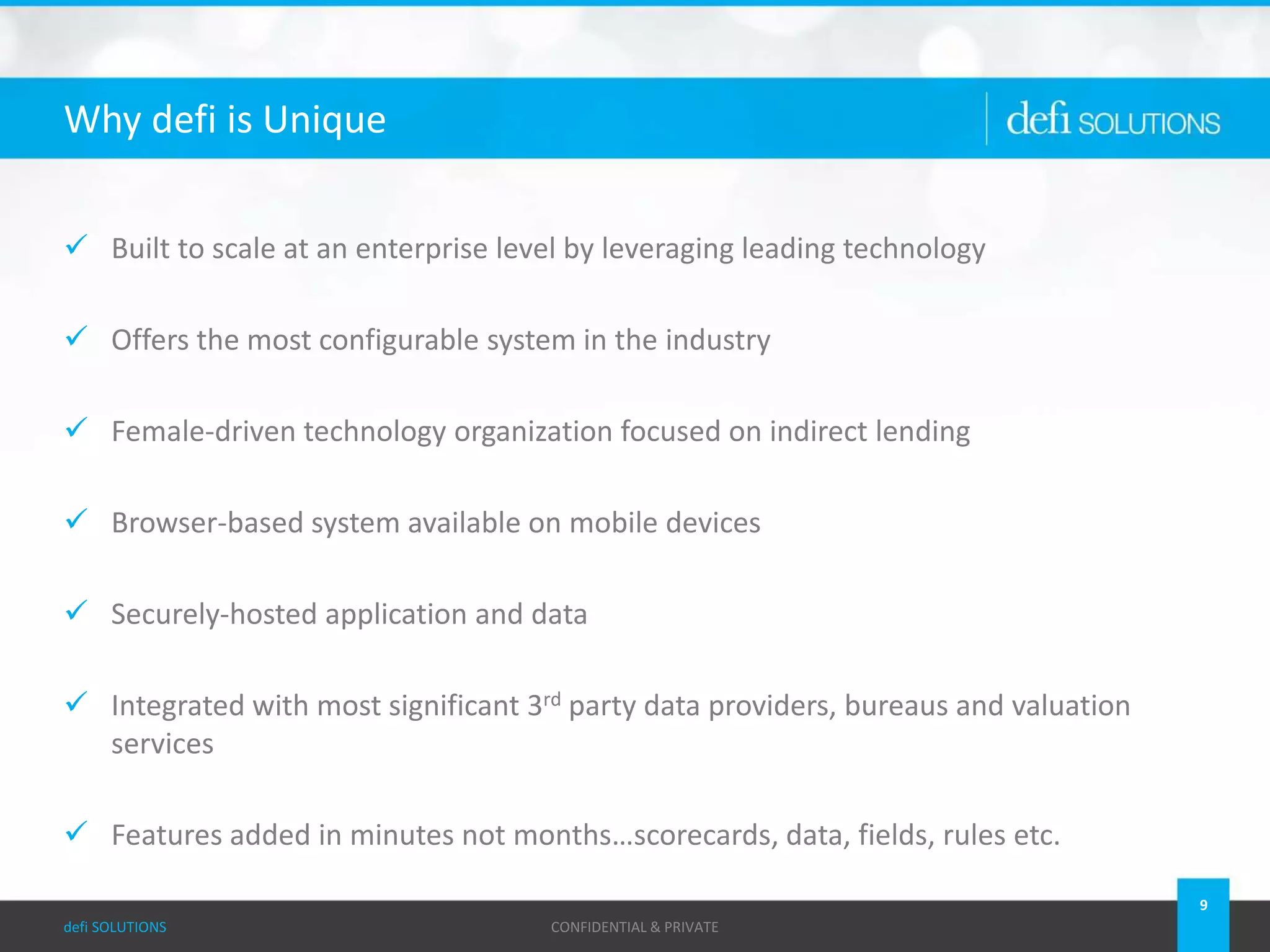 Defi solutions Overview | PPTX