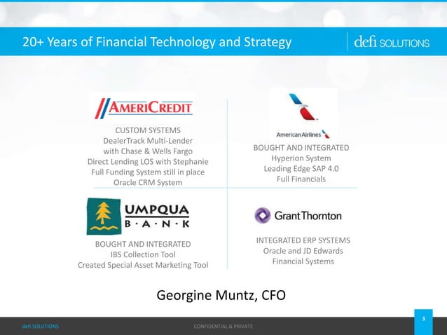 Defi solutions Overview | PPT