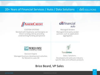 Defi solutions Overview | PPTX