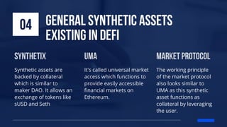 Defi synthetic assets development | PDF | Business | Business and Finance