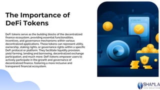 How did DeFi tokens function on Binance smart contract network? | PPT