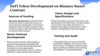 How did DeFi tokens function on Binance smart contract network? | PPT