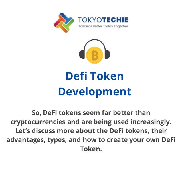 Defi Token Development in Tamilnadu | TokyoTechie | PDF