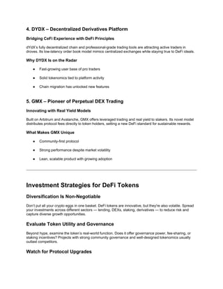 DeFi Tokens to Watch in the 2025 Crypto Market.docx