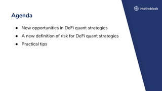 DeFi Trading Strategies: Opportunities and Challenges | PPT