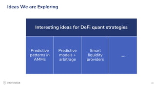 DeFi Trading Strategies: Opportunities and Challenges | PPT