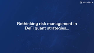 DeFi Trading Strategies: Opportunities and Challenges | PPT