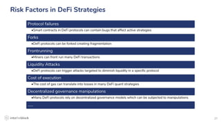 DeFi Trading Strategies: Opportunities and Challenges | PPT