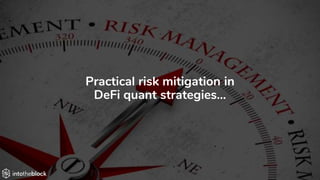 DeFi Trading Strategies: Opportunities and Challenges | PPT