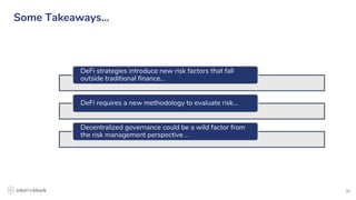 DeFi Trading Strategies: Opportunities and Challenges | PPT