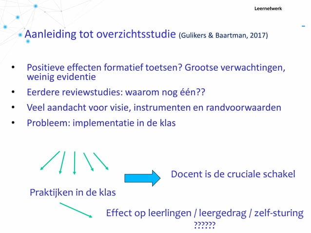 De cyclus van formatief evalueren | PDF | Educational Assessment ...