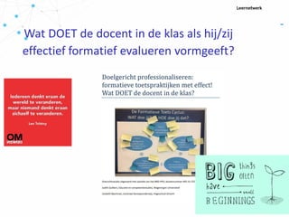 De cyclus van formatief evalueren | PDF | Educational Assessment ...