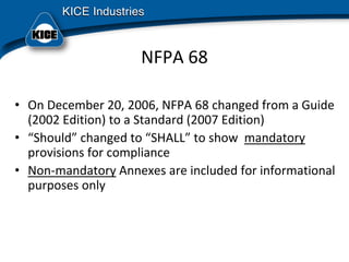 Deflagration vent (1) | PDF