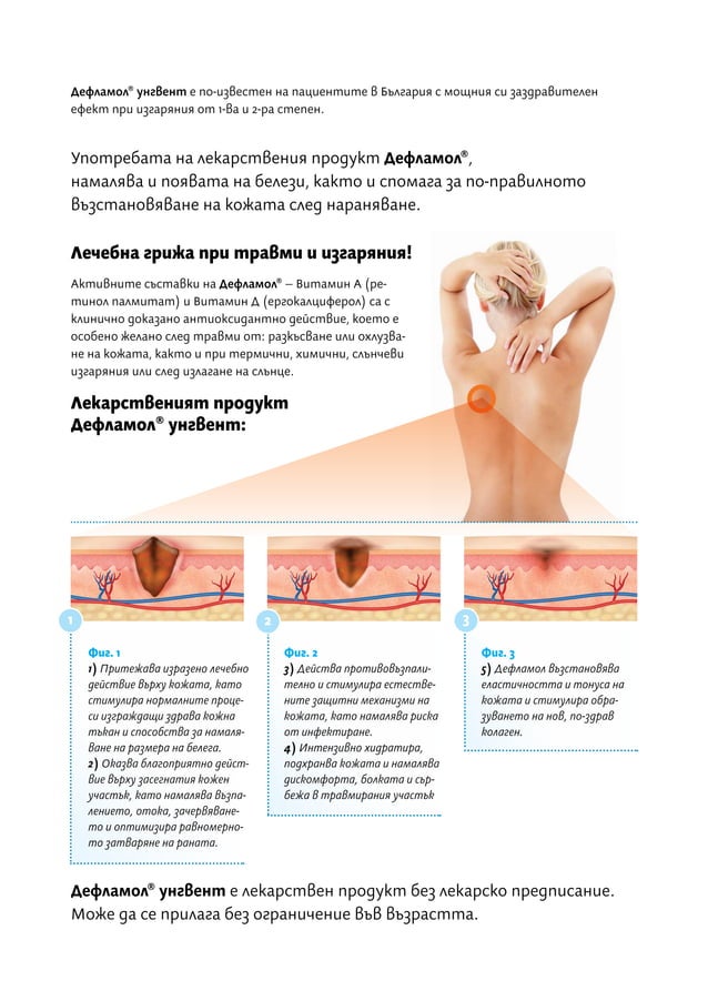 Deflamol consumer brochure 2013 | PDF