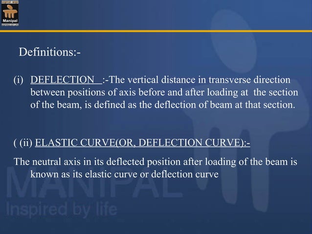 Deflection | PPT