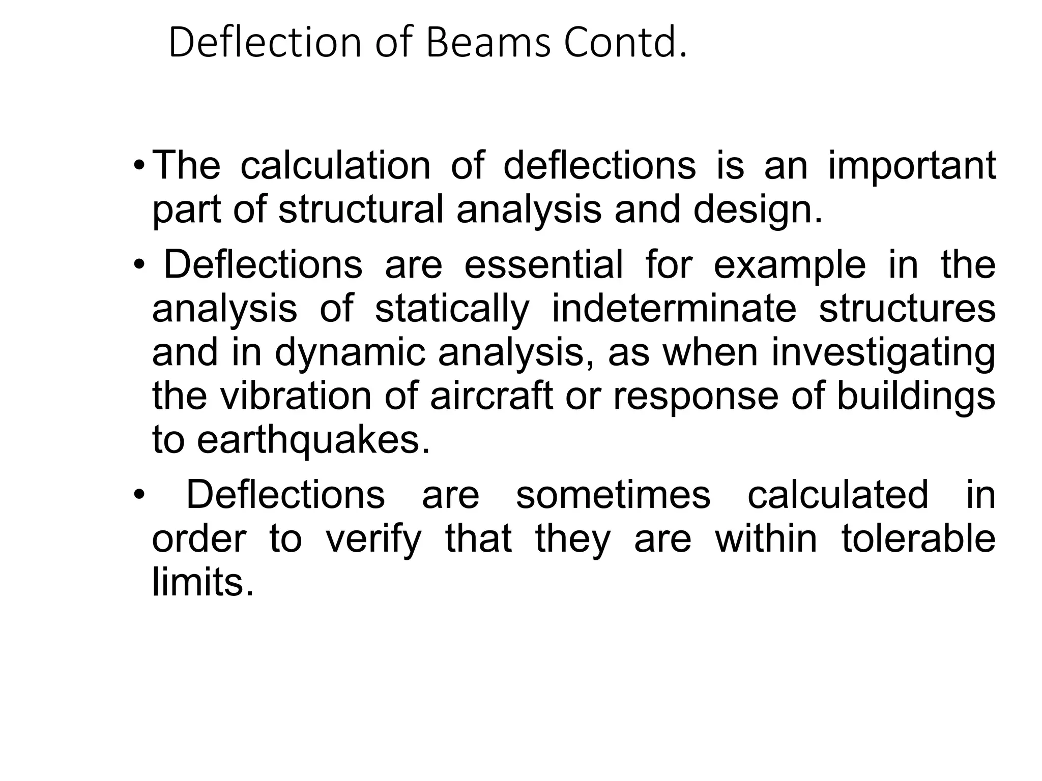 Deflection-of-beam of strength of material | PPT
