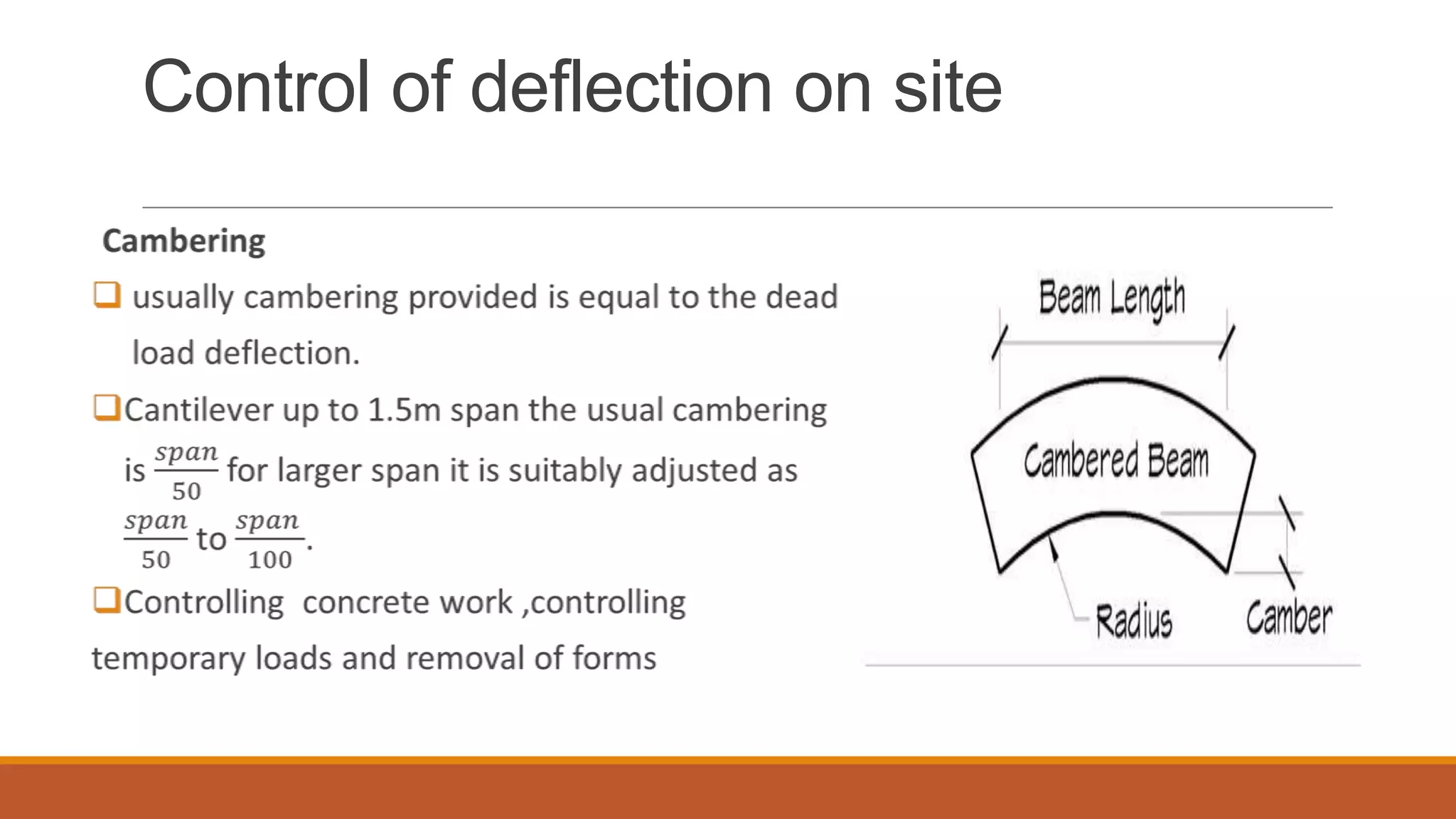 Deflection & cracking of RC structure(limit state method) | PPTX