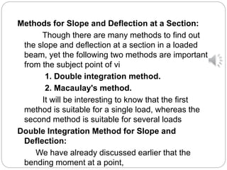Deflection of Beams.pptx......pptx | Physics | Science
