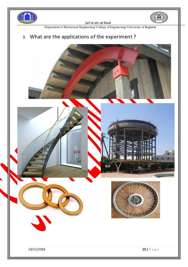 Deflection of curved beam |Strength of Material Laboratory