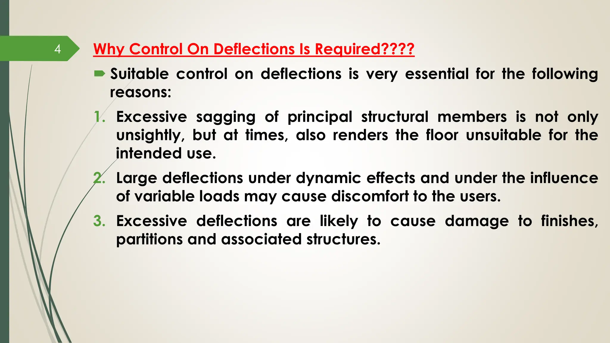 Deflections in PT elements pt structure for all pt slabs in civil ...