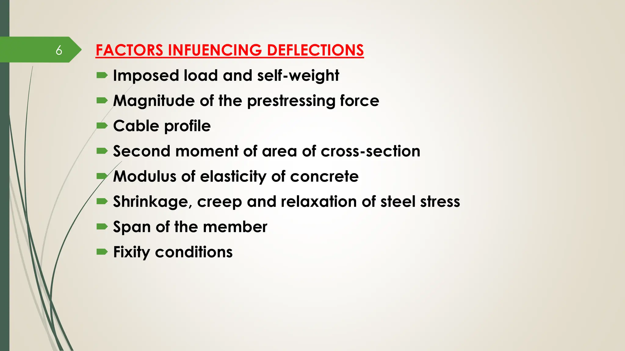 Deflections in PT elements pt structure for all pt slabs in civil ...