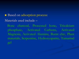 Defluoridation of water.pdf | Dental Health | Diseases and Conditions