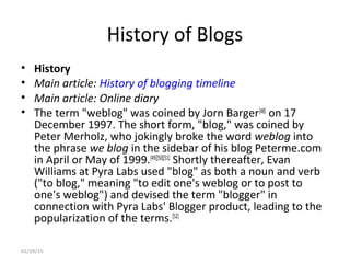 Defog the blog_nov12010 | PPT