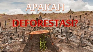 Deforestasi | PPTX