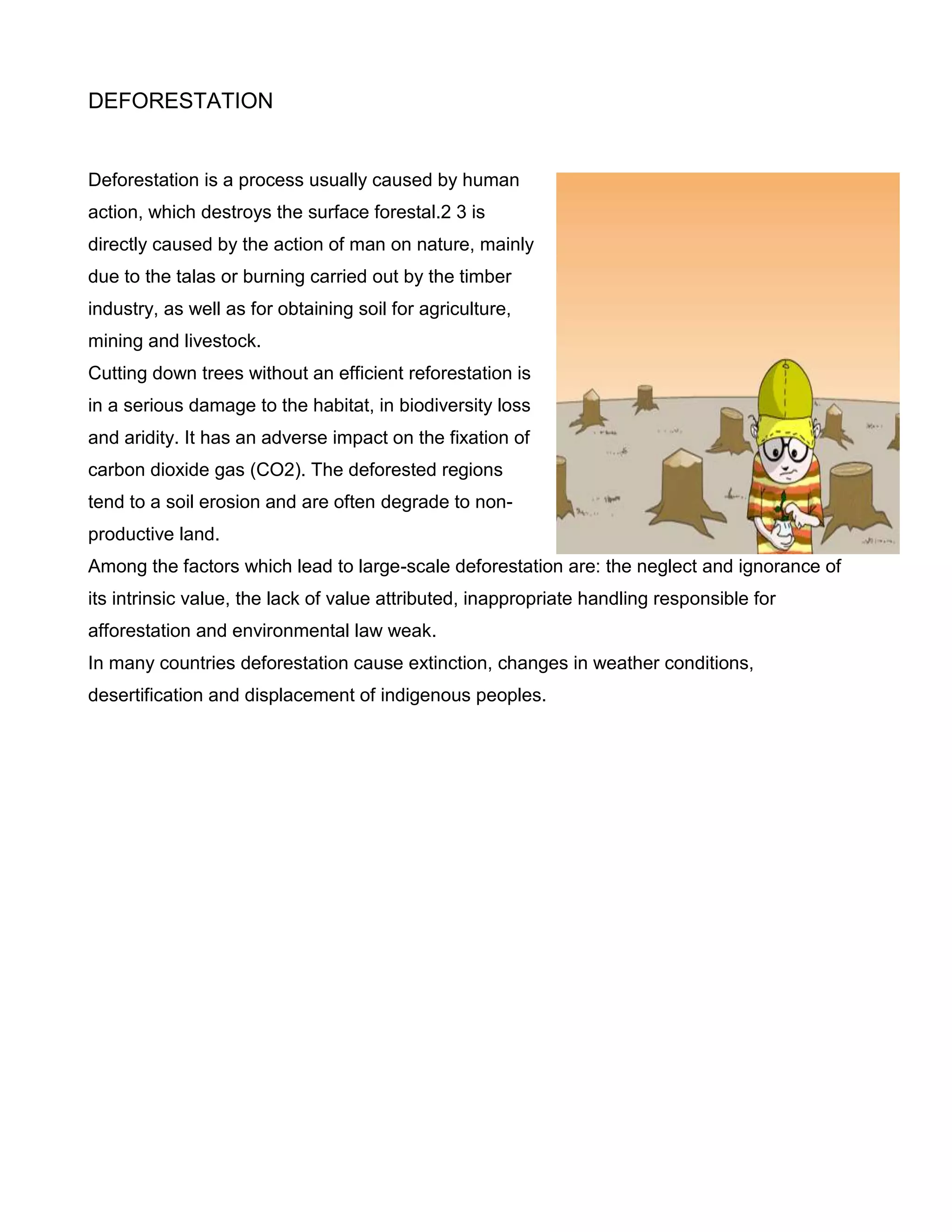 Deforestation | DOCX