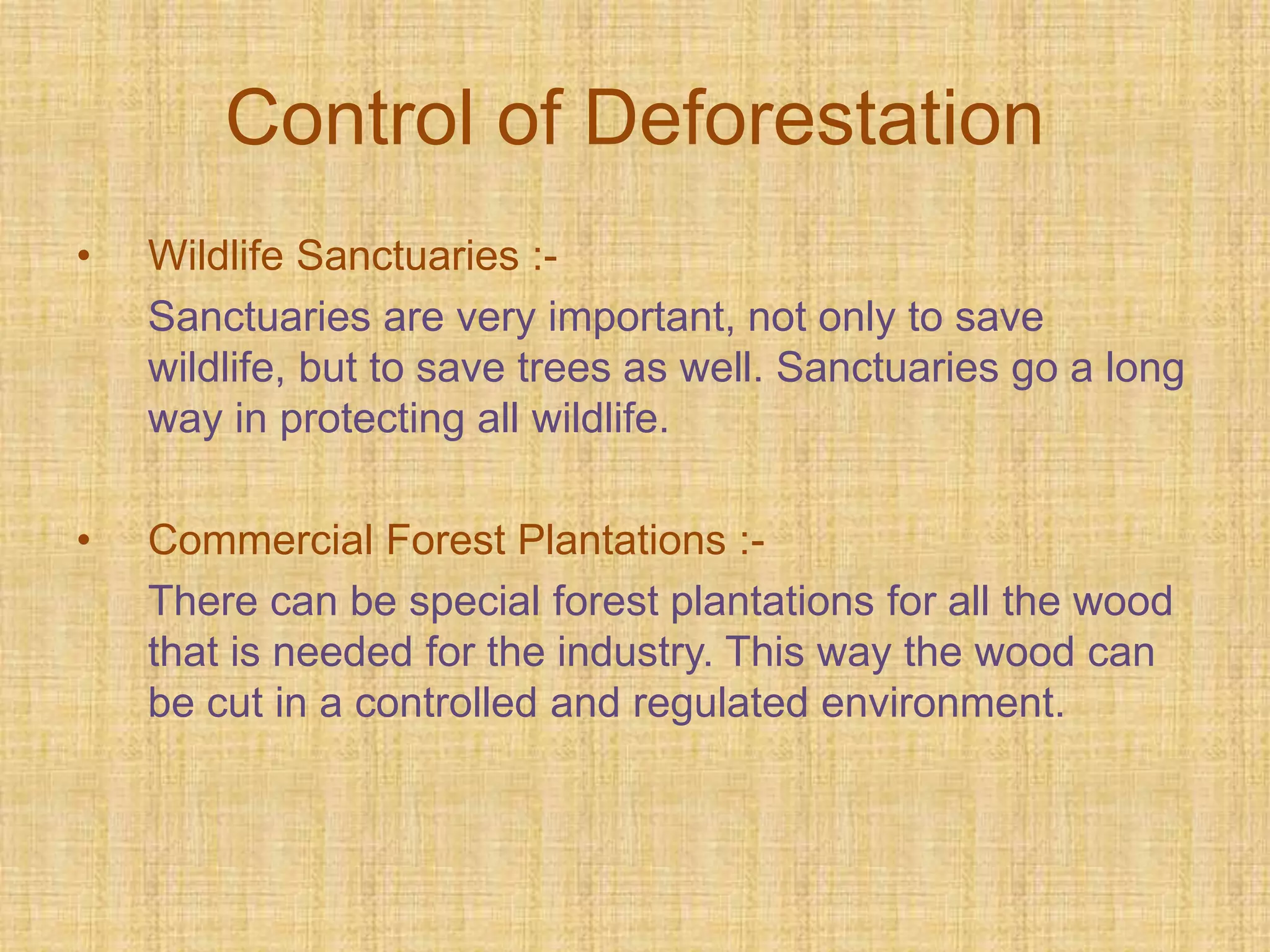 Deforestation | PPTX