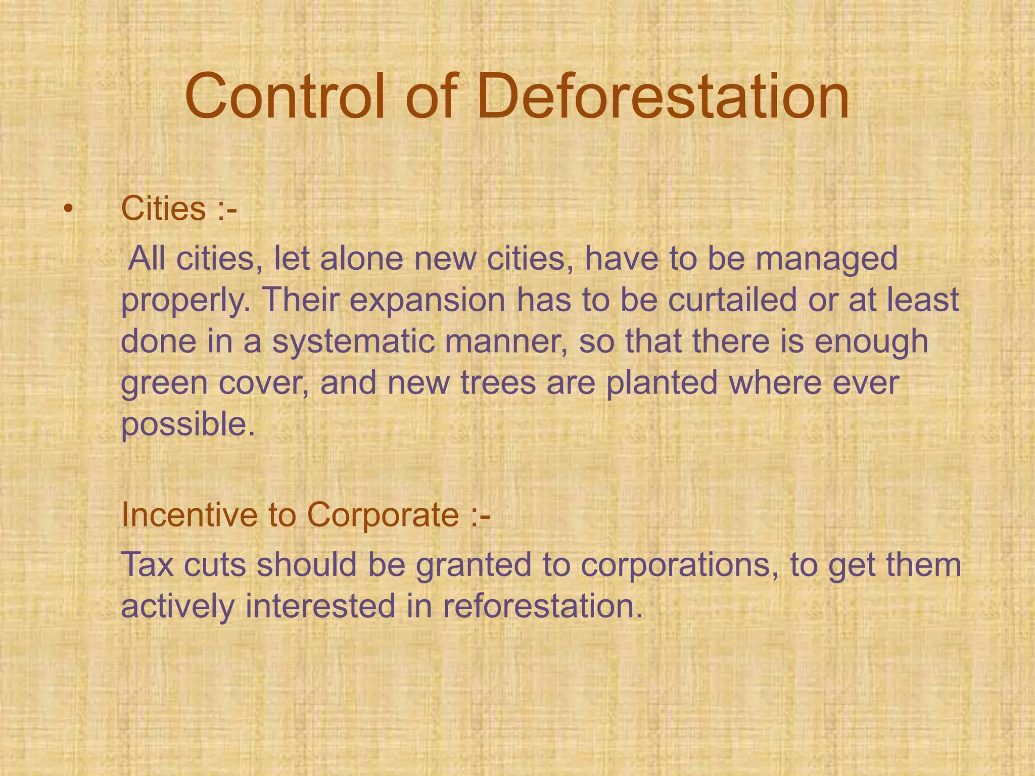 Deforestation | PPTX