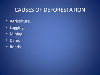 Deforestation | PPT