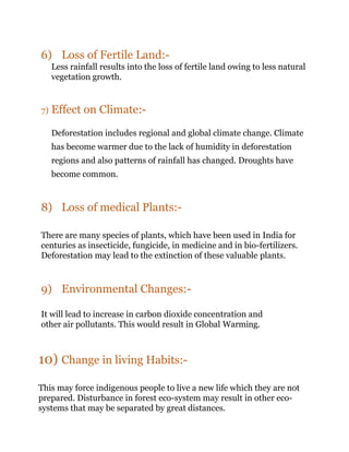 Deforestation | PDF