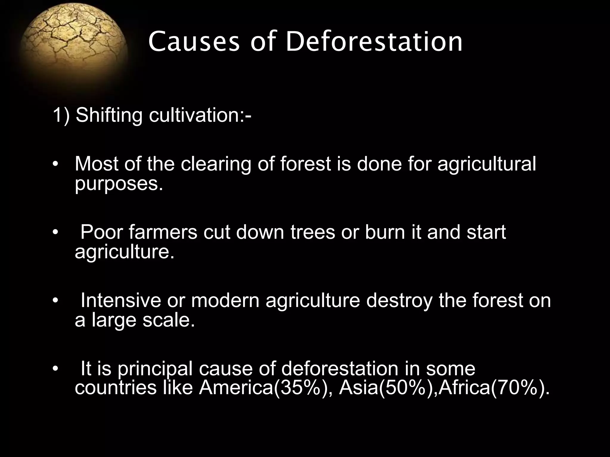 Deforestation | PPTX