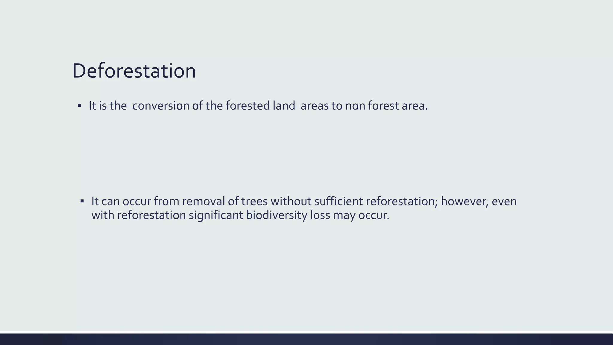 Deforestation | PPT