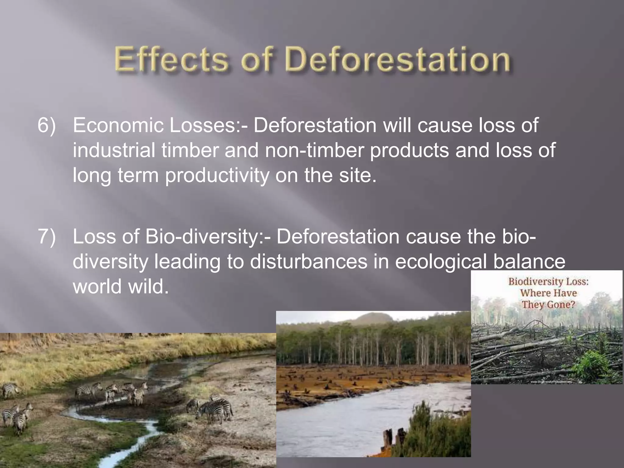 , Deforestation, Causes, effects, control measures. Impact on tribal ...