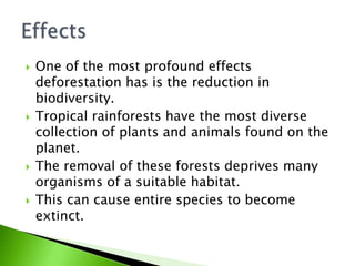 Deforestation chris zysk | PPT