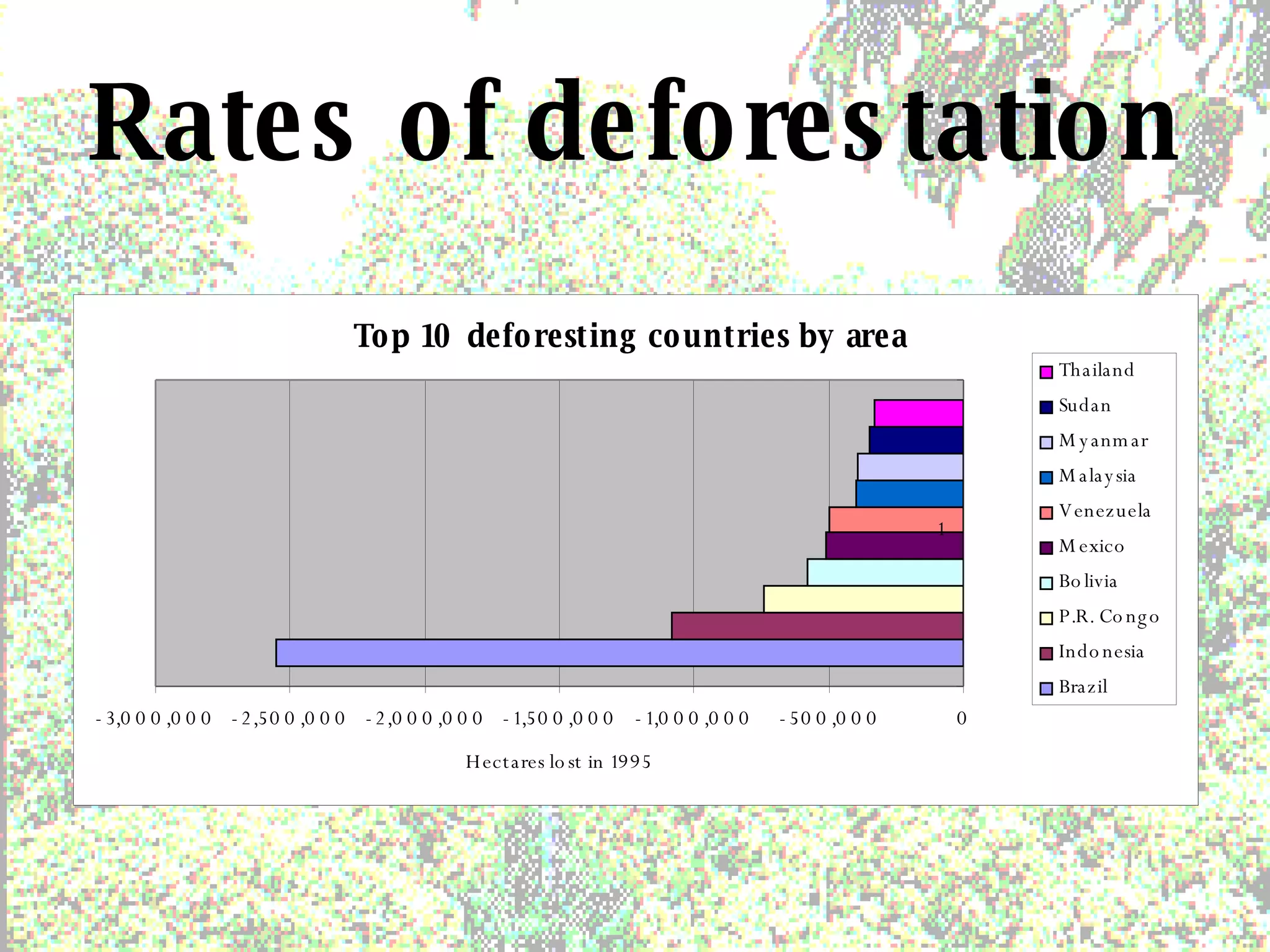 Deforestation Of The Tropical Rainforests | PPT