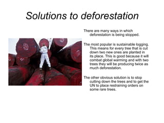 deforestation presentation | PPT