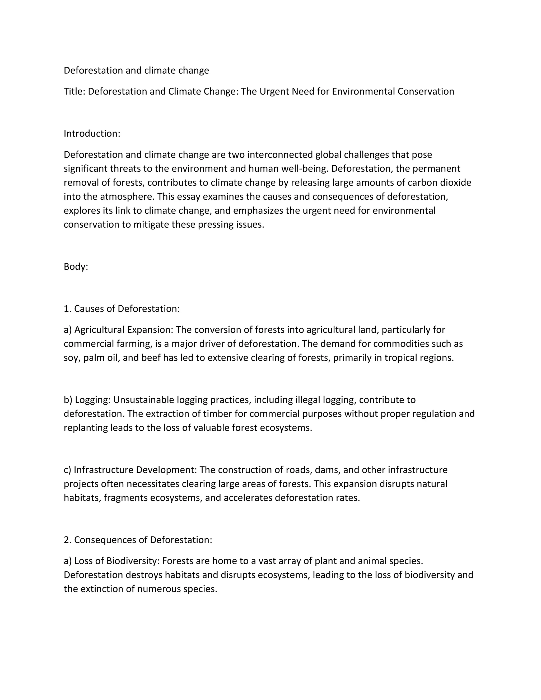 Deforestation and climate change.docx