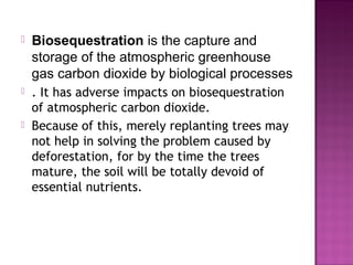 Deforestation & conservation efforts farrukh | PPT