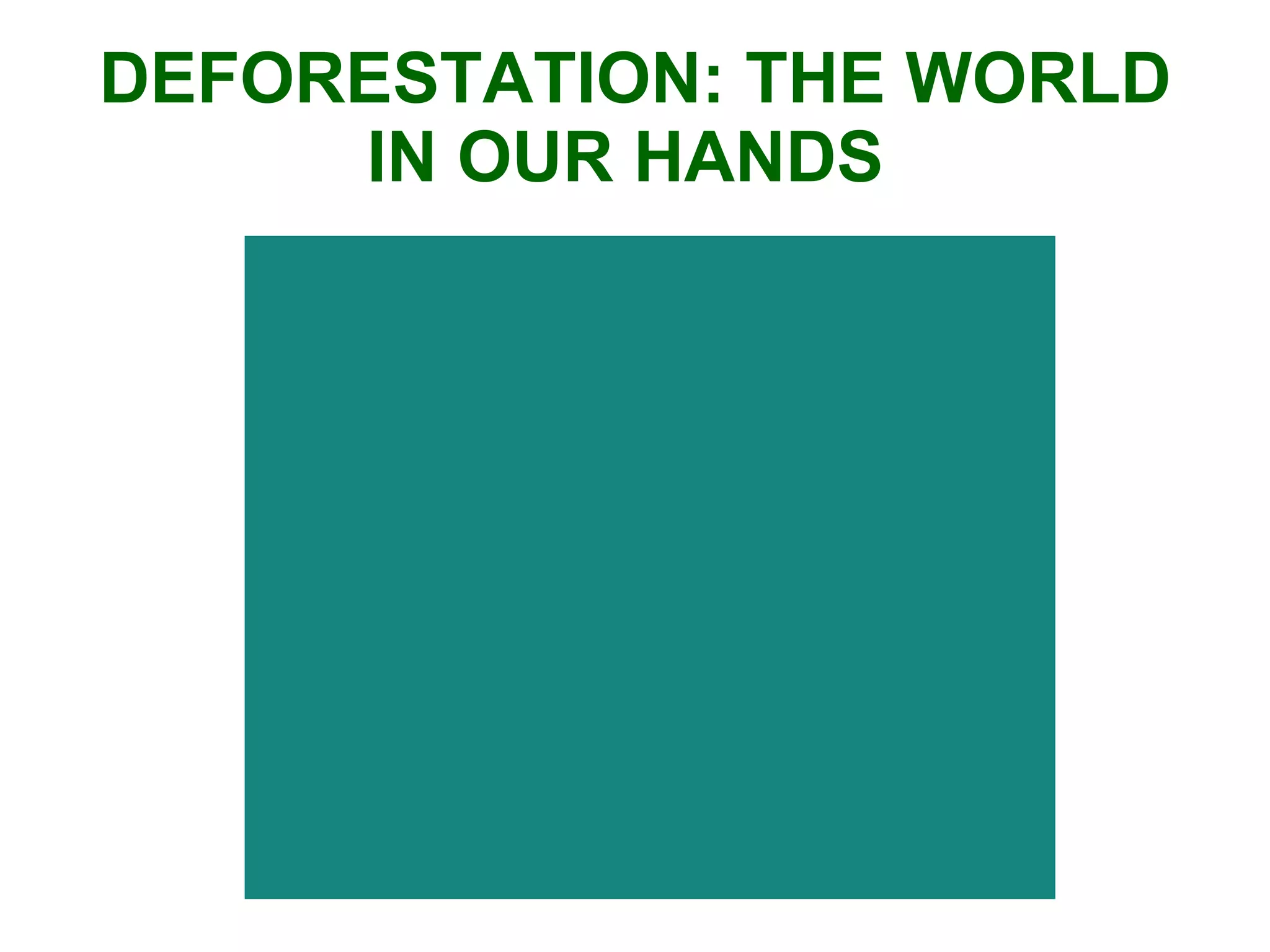 Deforestation in spain | PPT
