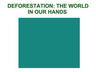 Deforestation in spain | PPT