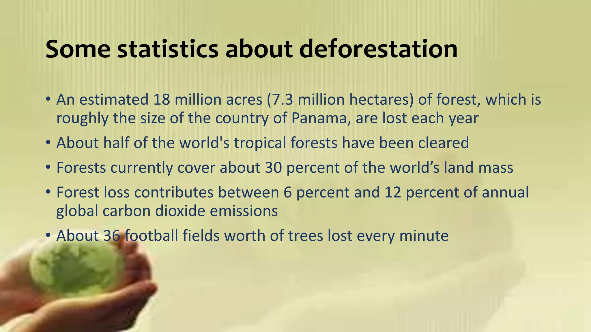 What is Deforestation? | PPTX