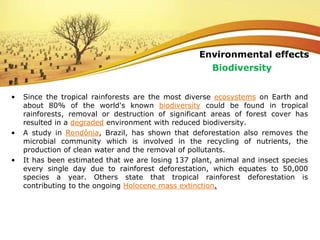 Deforestation | PPTX