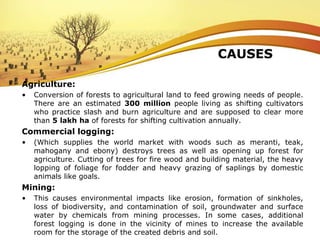 Deforestation | PPTX