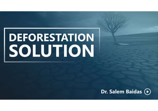Deforestation Solution | PDF
